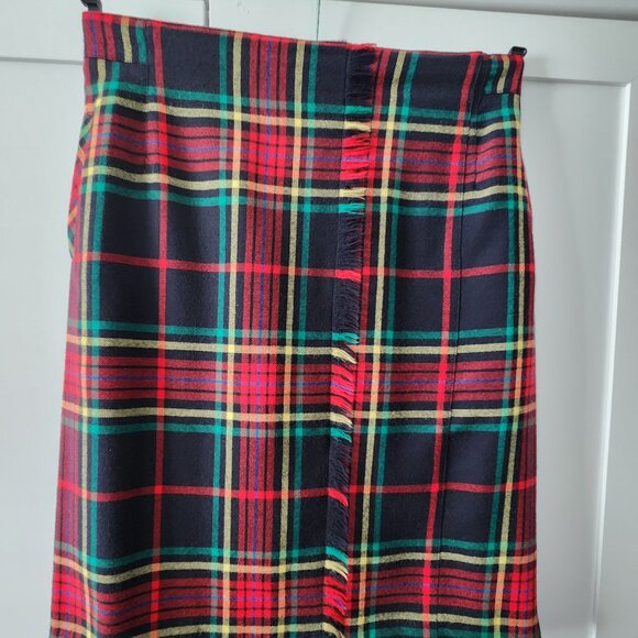 Horst Basler | Skirts | Ladies Scottish Tartan Pencil Skirt ...
